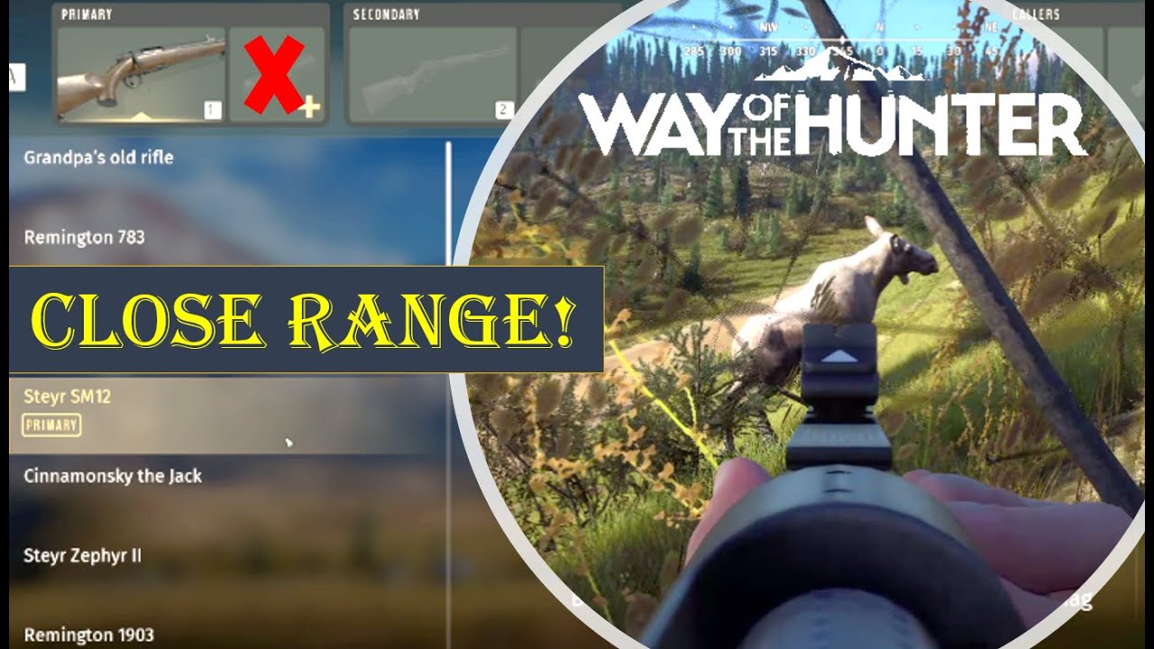 HUNT: Use IRON SIGHTS - " More Rewarding!" | Way of the Hunter - YouTube