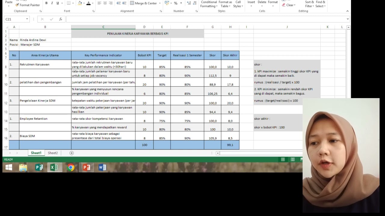 Penilaian Kinerja Karyawan Berbasis KPI (Key Performance Indicator ...