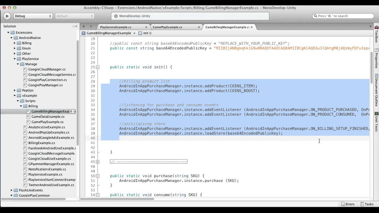 Android Native In App Implementation Part 1 - YouTube