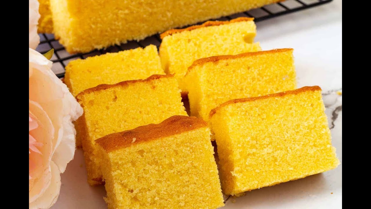 How to Bake Super Soft Moist Butter Cake Easy - YouTube