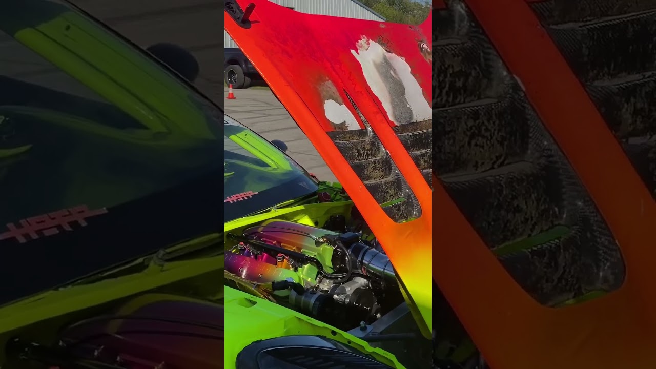 Taylor Rays all new Corvette along with Colletes Corvette back in ...