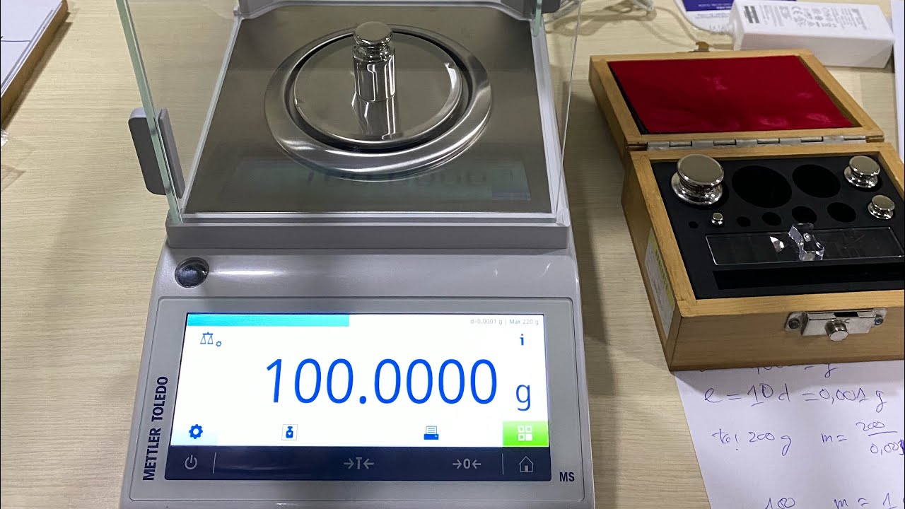 Hướng dẫn sử dụng Cân phân tích 4 số lẻ MS204TS/00 - 30133523 Mettler ...