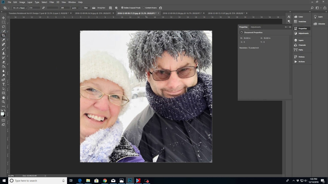 Photoshop CC Tutorial | Making Photo Templates Work For You - YouTube