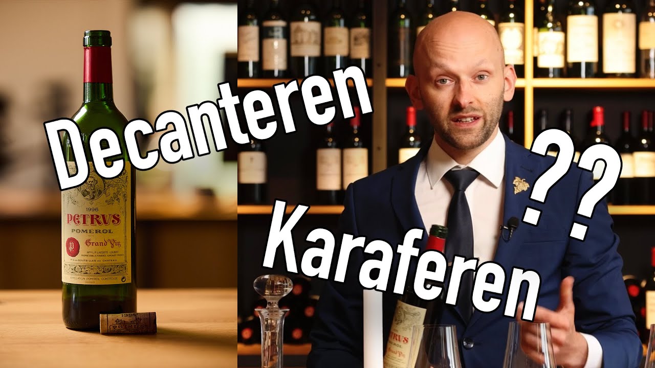 Wijn decanteren vs karaferen: Wat is het verschil? - YouTube