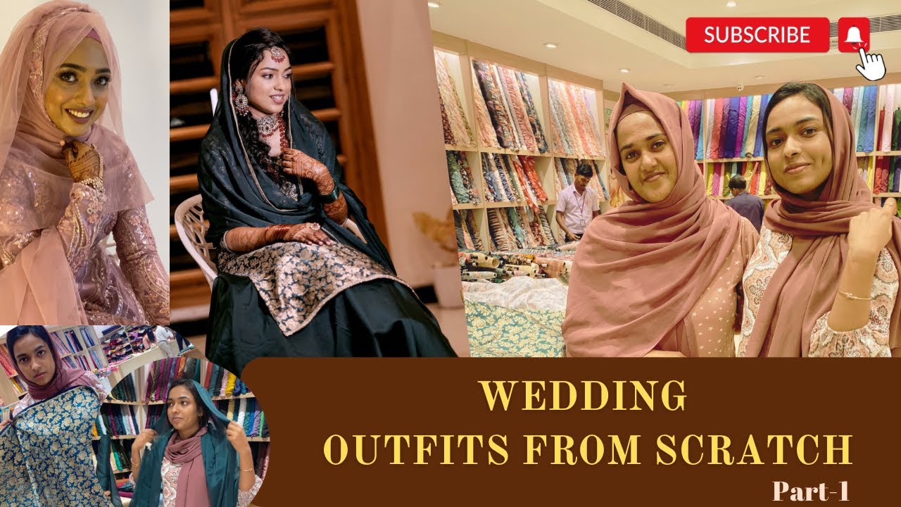 Wedding Outfit from Scratch | Shopping vlog | stories of Bride Ansiya ...