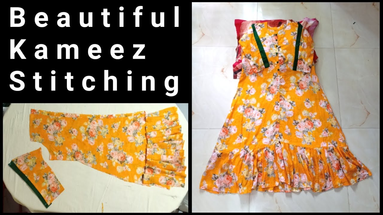 Simple and Beautiful Kameez Stitching in an Easy Way | How to make ...