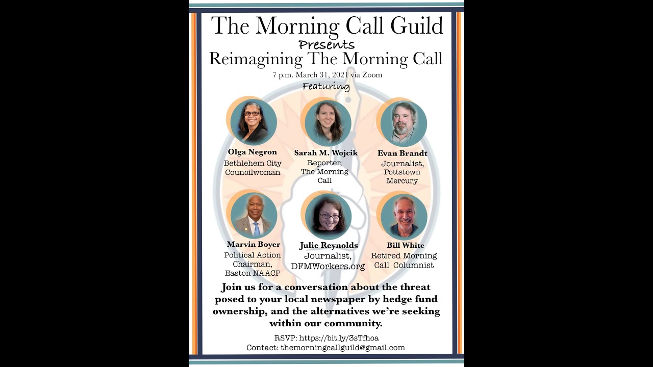 The Morning Call Guild Forum: Reimagining The Morning Call - YouTube