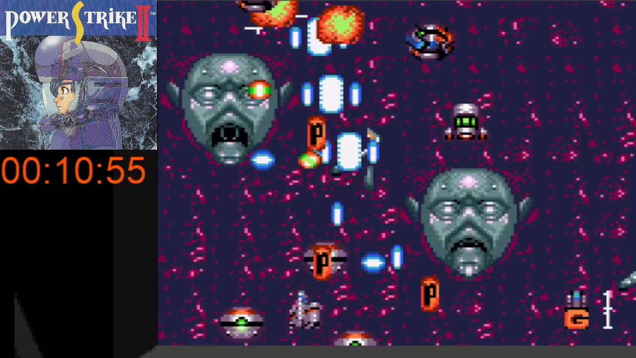 Power Strike II 2 GG Aleste II 2 Game Gear - YouTube