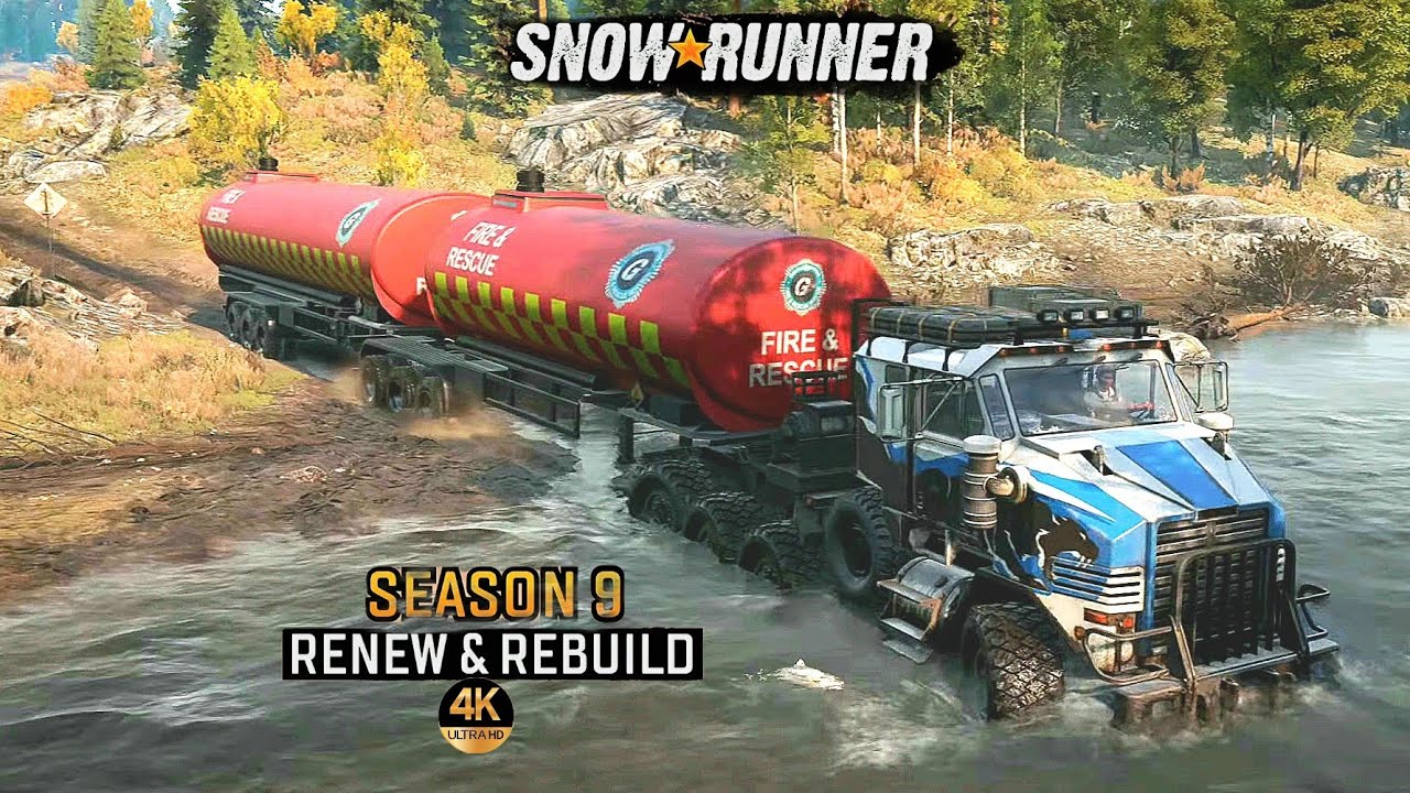 SnowRunner - 6400Litres Water Transport [Season 9 Renew & Rebuild] (PS5 ...