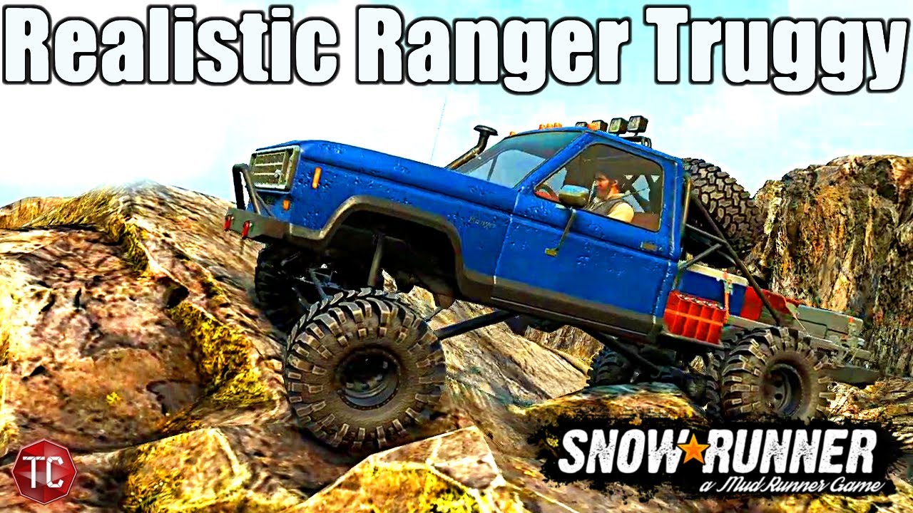 SnowRunner: REALISTIC Ford Ranger TRUGGY - YouTube