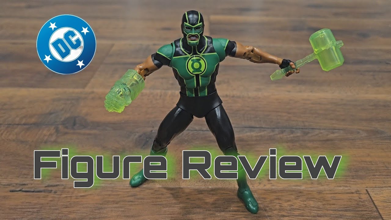 ANOTHER GREAT GREEN LANTERN FIGURE. Mcfarlane Toys DC Multiverse Simon Baz Figure Review - YouTube