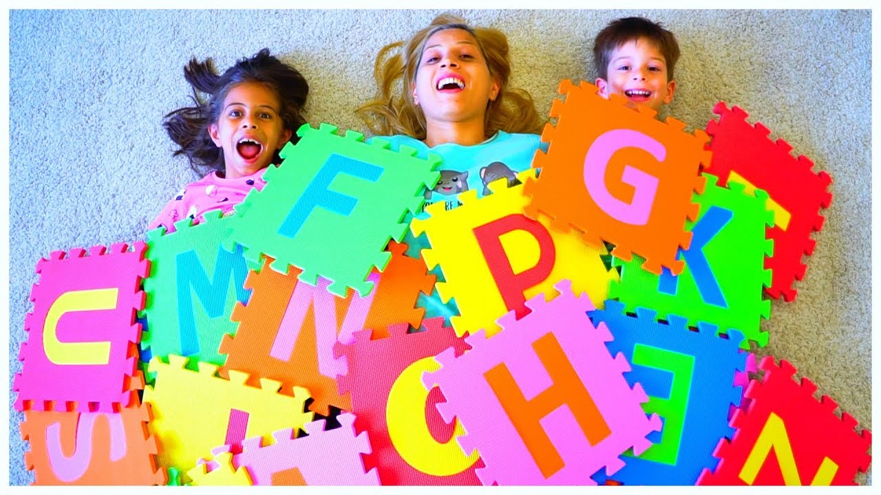 The Alphabet Song with Letters - Music Video by KLS - YouTube