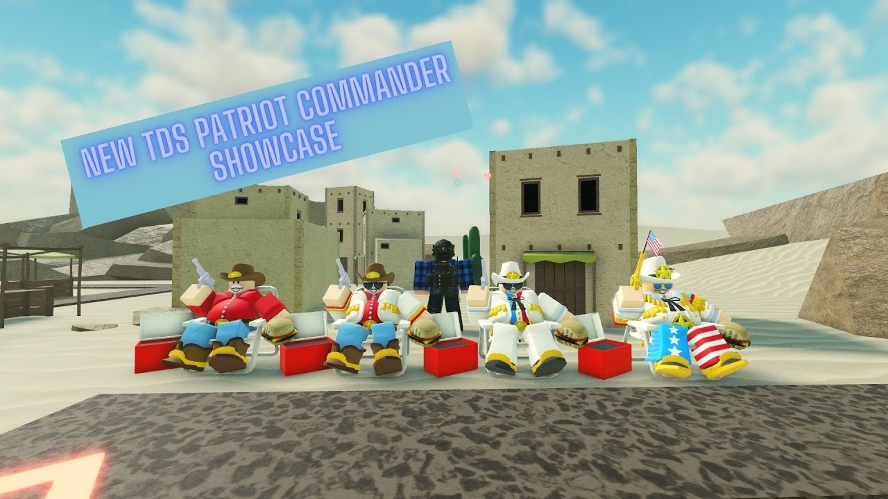 tds 4th of july update (new patriot commander skin) - YouTube