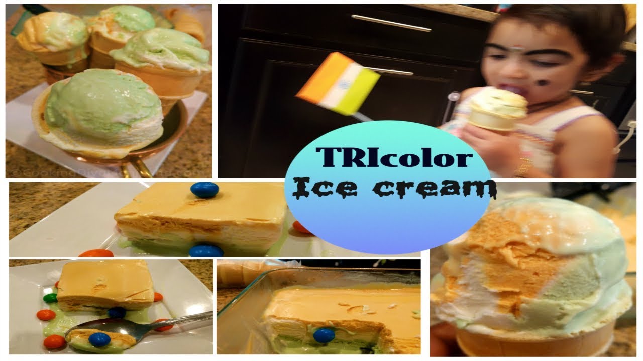 TIRANGA/TRIcolor homemade ice cream(in HINDI with ENGlish subtitles ...