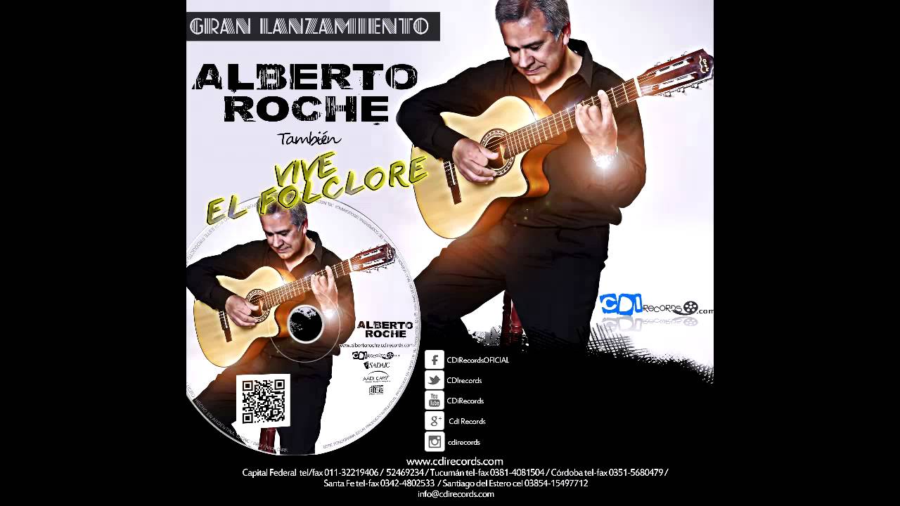 ALBERTO ROCHE en VIVE EL FOLCLORE - YouTube