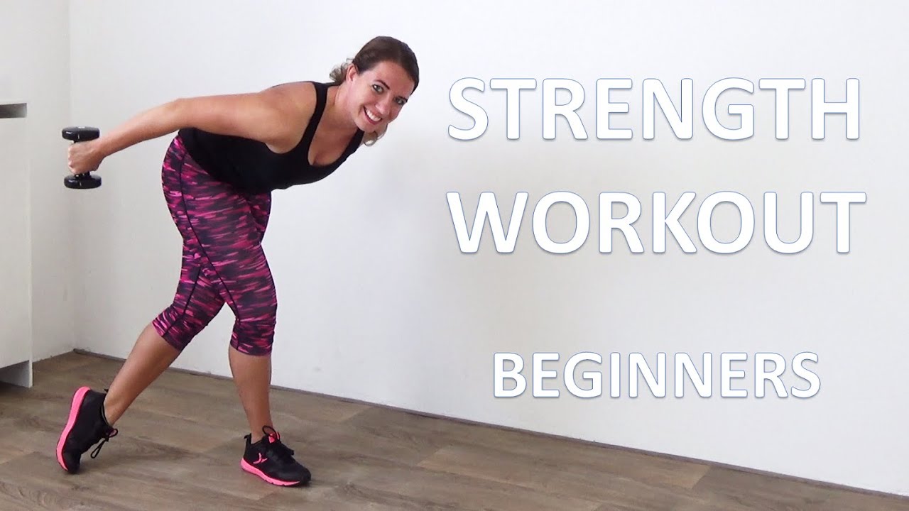Strength Workout at Home – Full Body Strength Exercises for Beginners ...