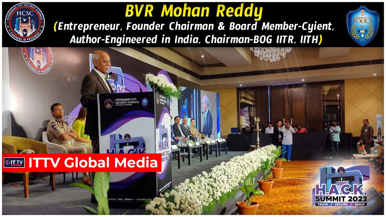 BVR Mohan Reddy Entrepreneur I Founder Chairman & Board Member Cyient I ...