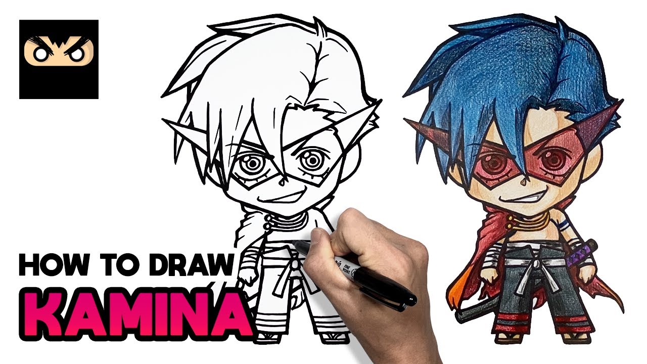 How to draw KAMINA | TENGEN TOPPA GURREN LAGANN - 카미나 그리기 | 천원돌파 그렌라간 ...