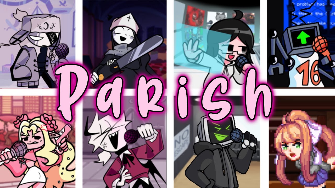 Parish - FNF Mid Fight Masses but Every Turn the Character Singing ...