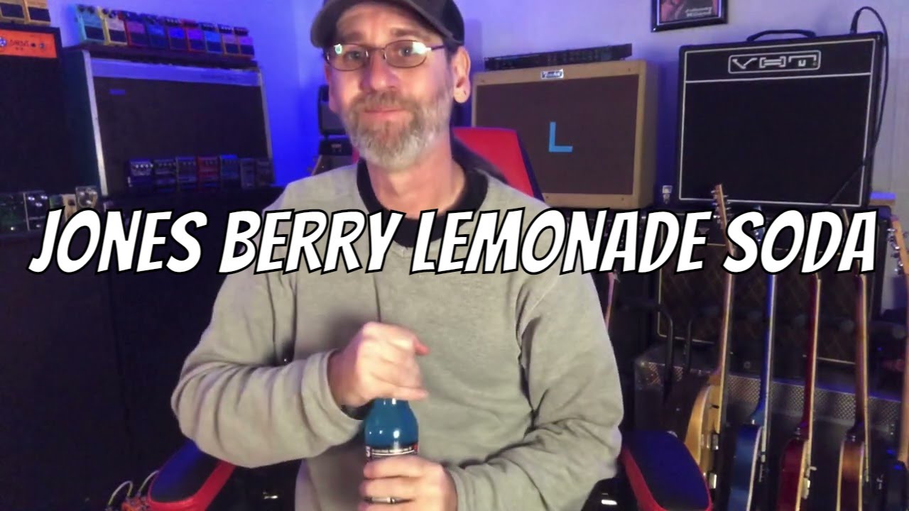 Jones Berry Lemonade Soda Tasting - YouTube