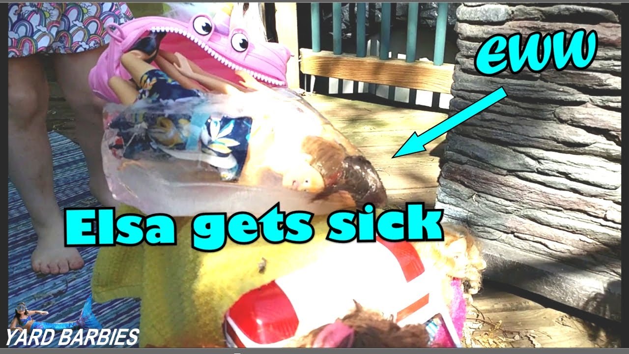 Elsa is pooping ice! - YouTube