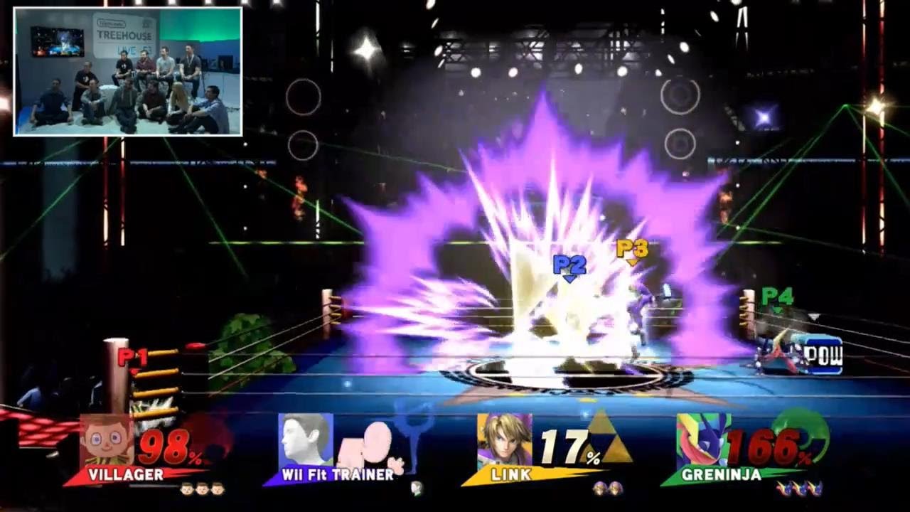 Link's Final Smash From Super Smash Bros Wii U! - YouTube