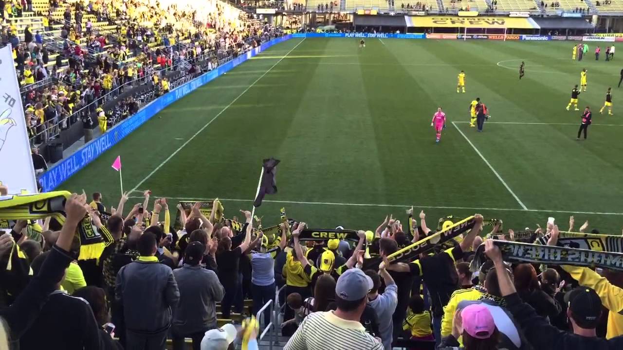Columbus Crew's Steve Clark's Yes Chant with Nordecke - YouTube