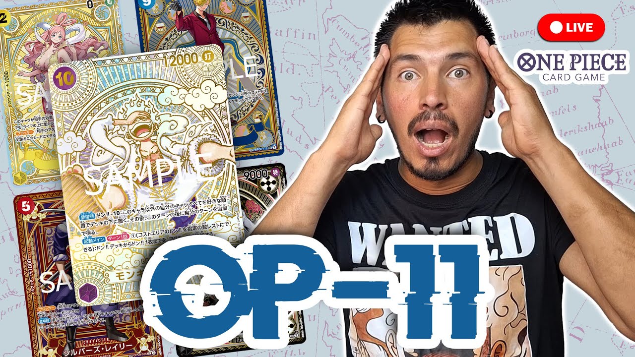 OP-11 CASE BREAK | Spacchetto un CASE INTERO di OP-11!! ONE PIECE CARD ...