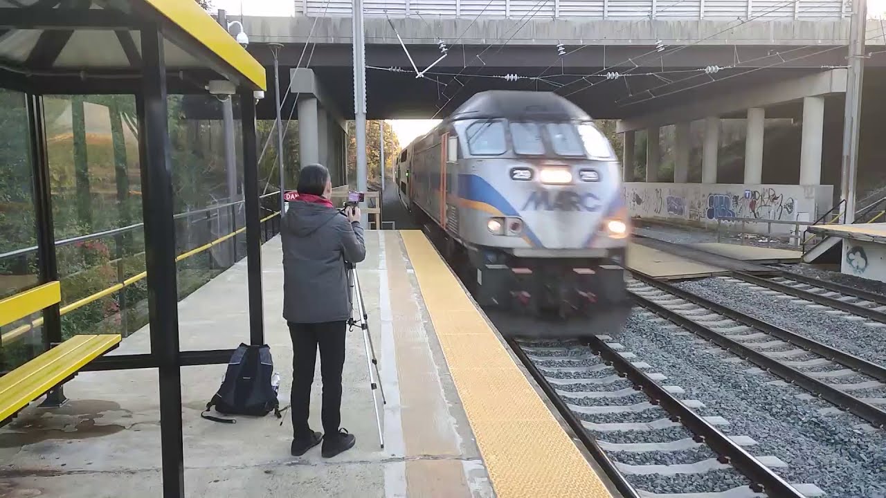 MARC Express Trains at High Speed (100MPH+) #2! - YouTube