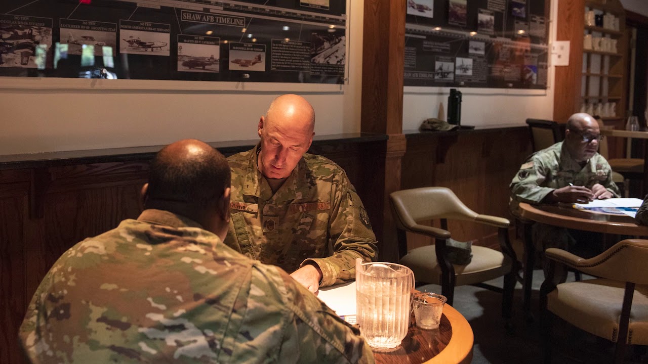 AFCENT Chiefs Group speed Mentors Team Shaw - YouTube