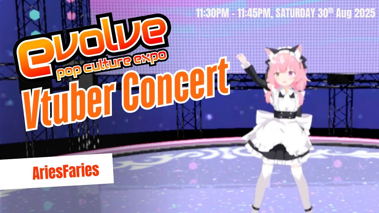 Vtuber 3D Mocap Concert - EVOLVE pop culture expo 2025 - YouTube