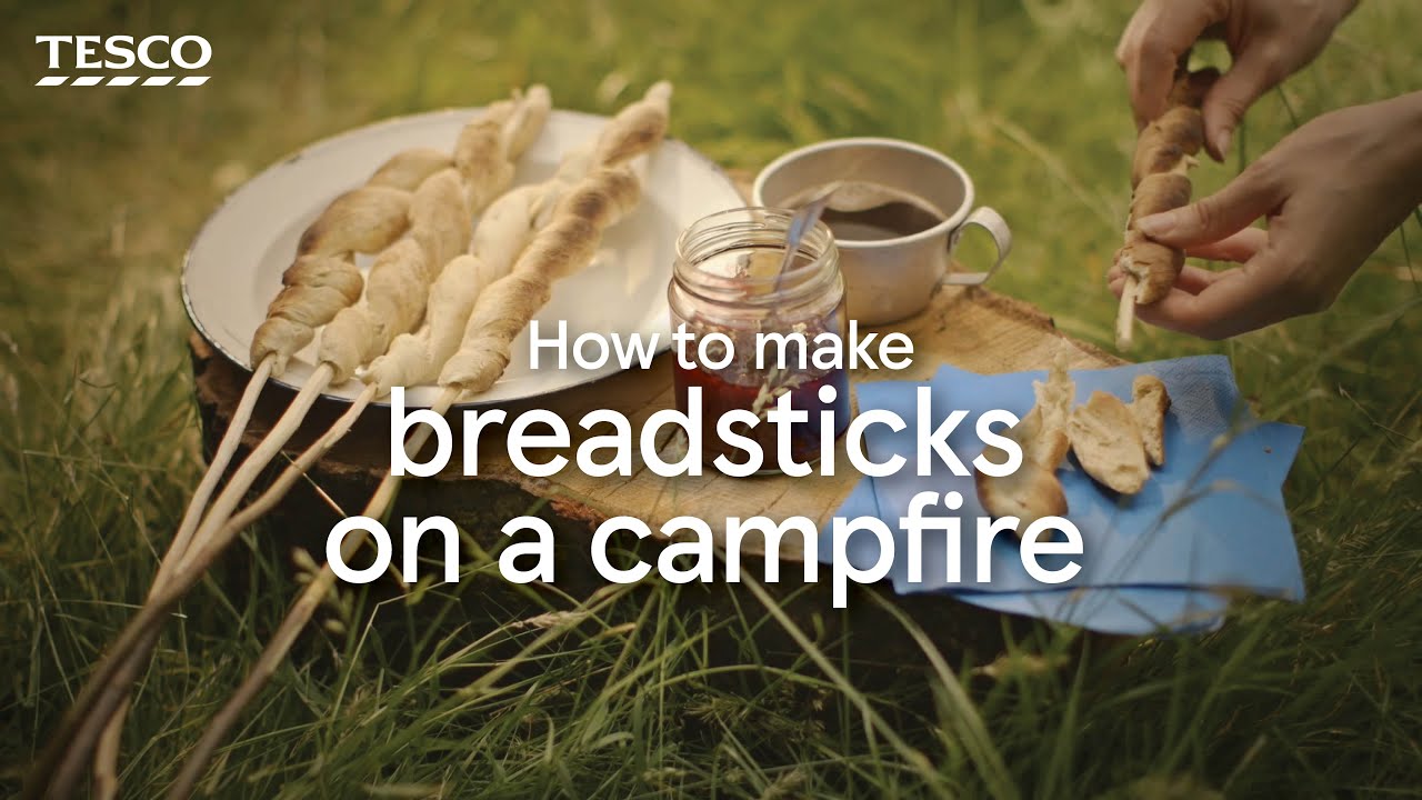 How to Make Breadsticks on a Campfire | Tesco - YouTube