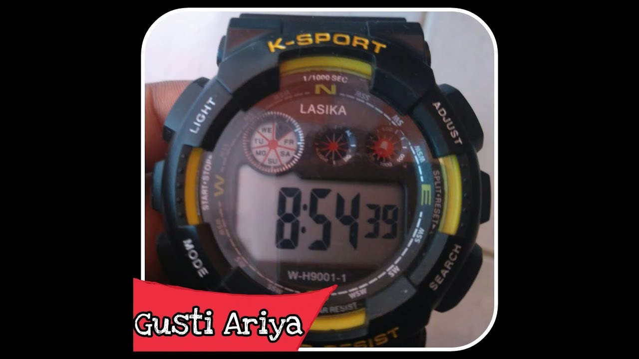 Lasika sport watch-UNBOXING#1 - YouTube