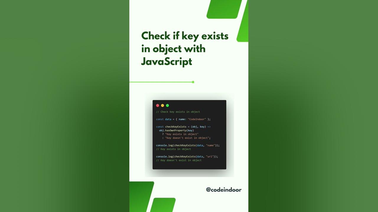 Check If Key Exists In Object With JavaScript javascript codeindoor check-if-key-exists-in-object-with-javascript-javascript-codeindoor