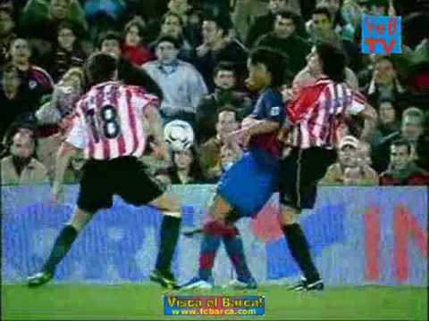 barcelona - ronaldinho (vs bilbao)