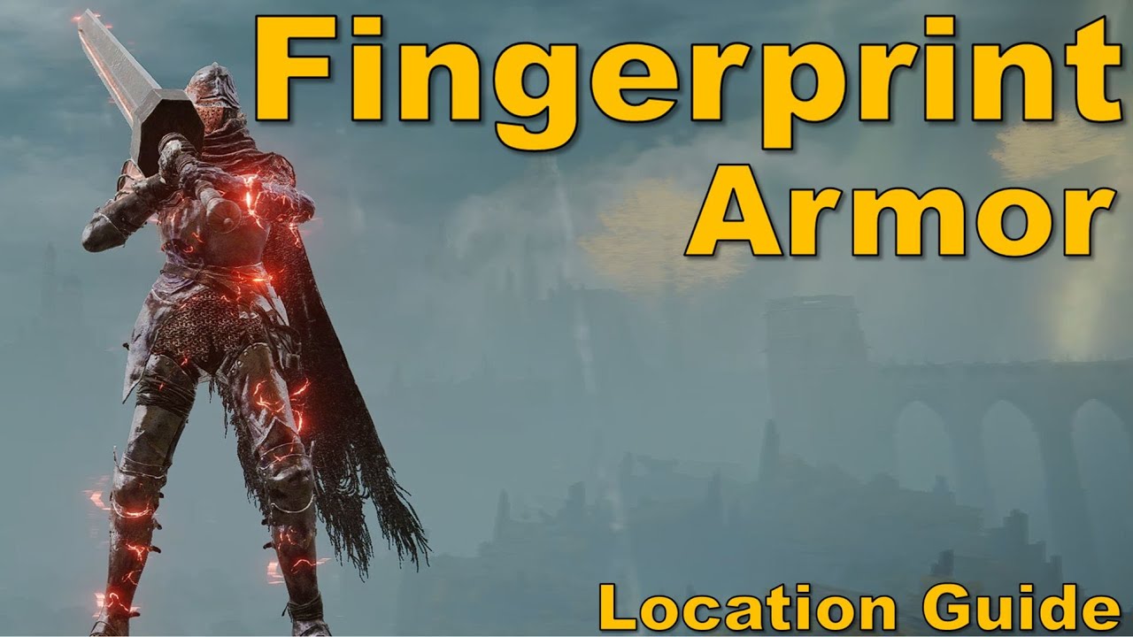 Elden Ring - How to get the Fingerprint Armor Set - YouTube