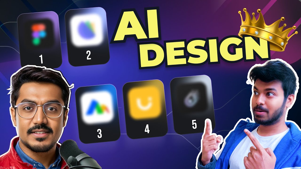 AI Design Battle: Top 5 AI UI Design Tools Face Off with @bharatapat 🚀 ...