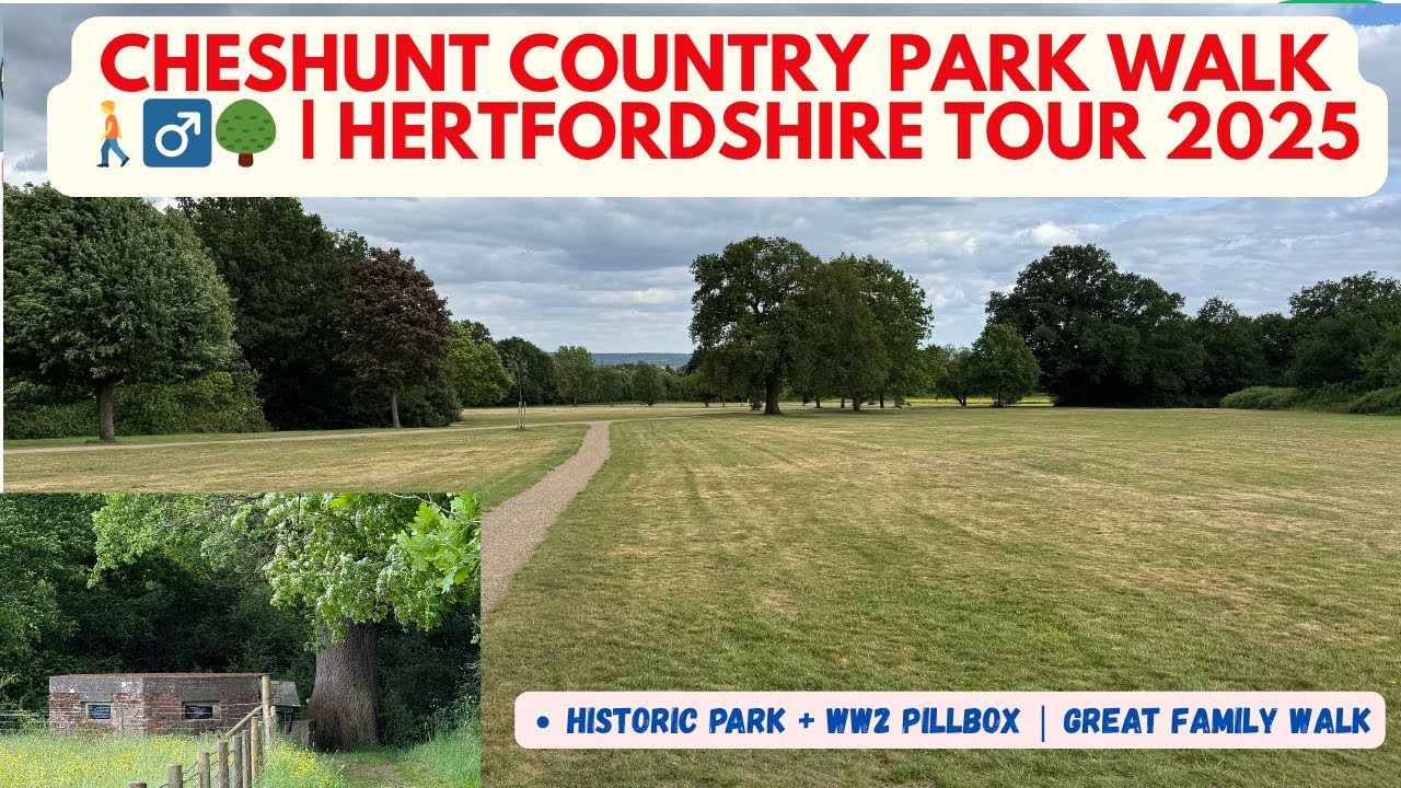 A Tour Around Cheshunt Country Park | Hertfordshire Walk 2025 | Family ...