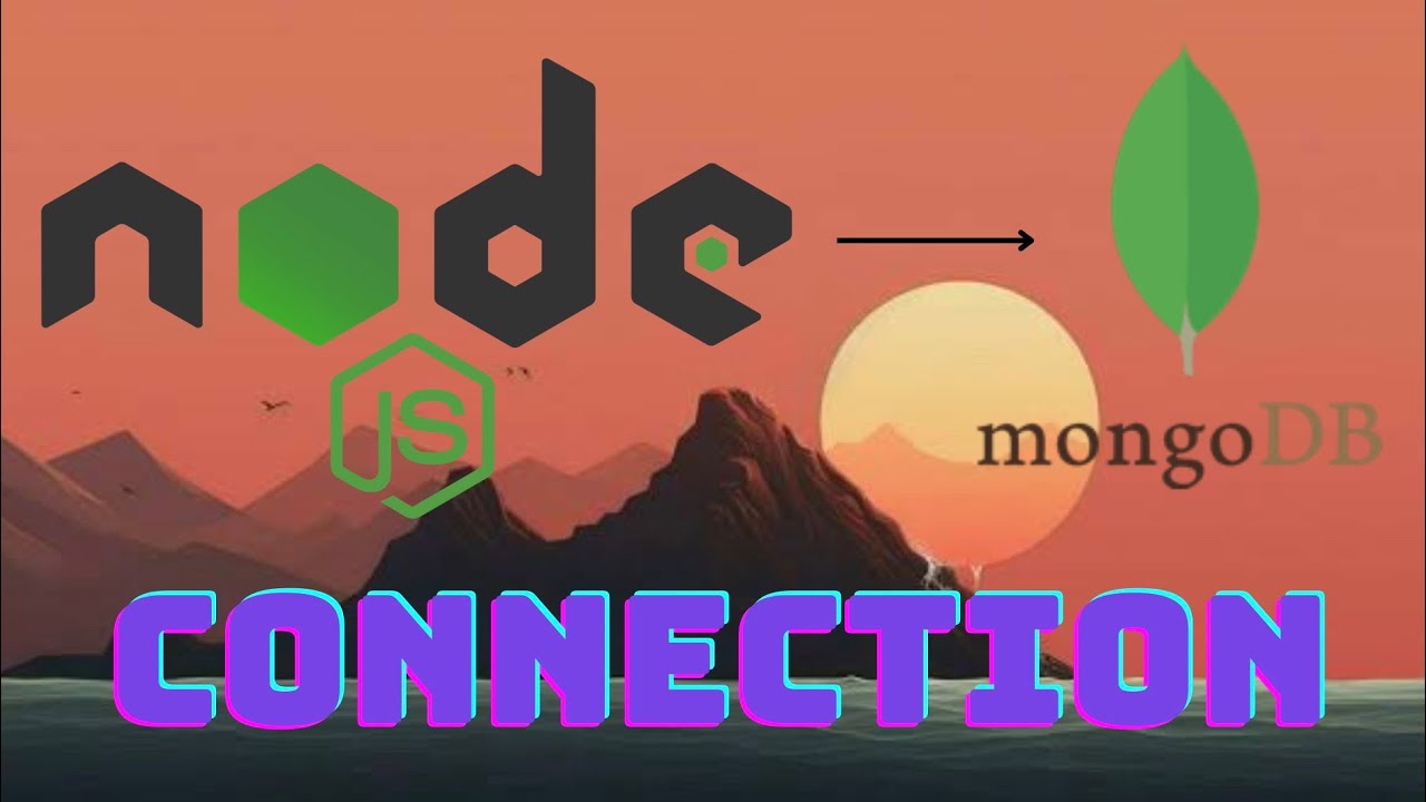Connecting NodeJs To MongoDB, Create Projects/Database in MongoDB - YouTube