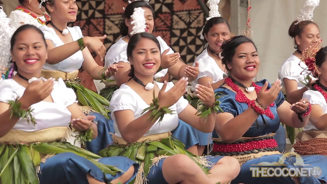 POLYFEST 2016 - Kelston Girls' College Tongan Stage Highlights - YouTube