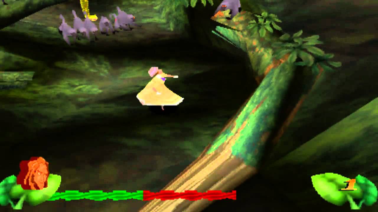 Disney's Tarzan (PS1) Part 7 - The Baboon Chase! - YouTube