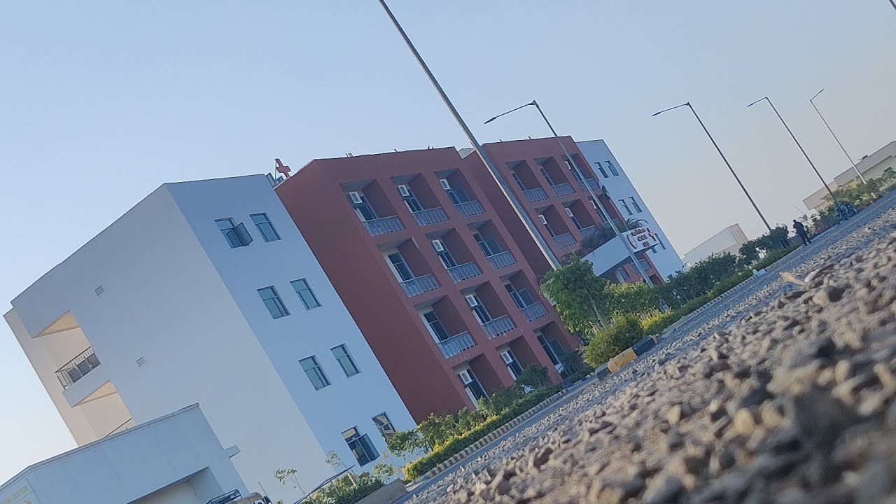 Aiims Rajkot Campus from opd building#aiims #aiimsrajkot #nursing # ...