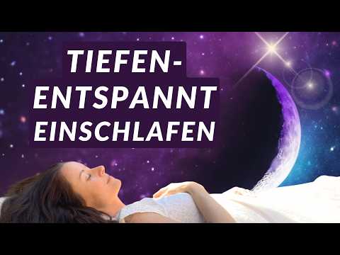 Wohltuende Einschlaf-Hypnose I Meditation 🌜 Schnell schlafen & erholt aufwachen