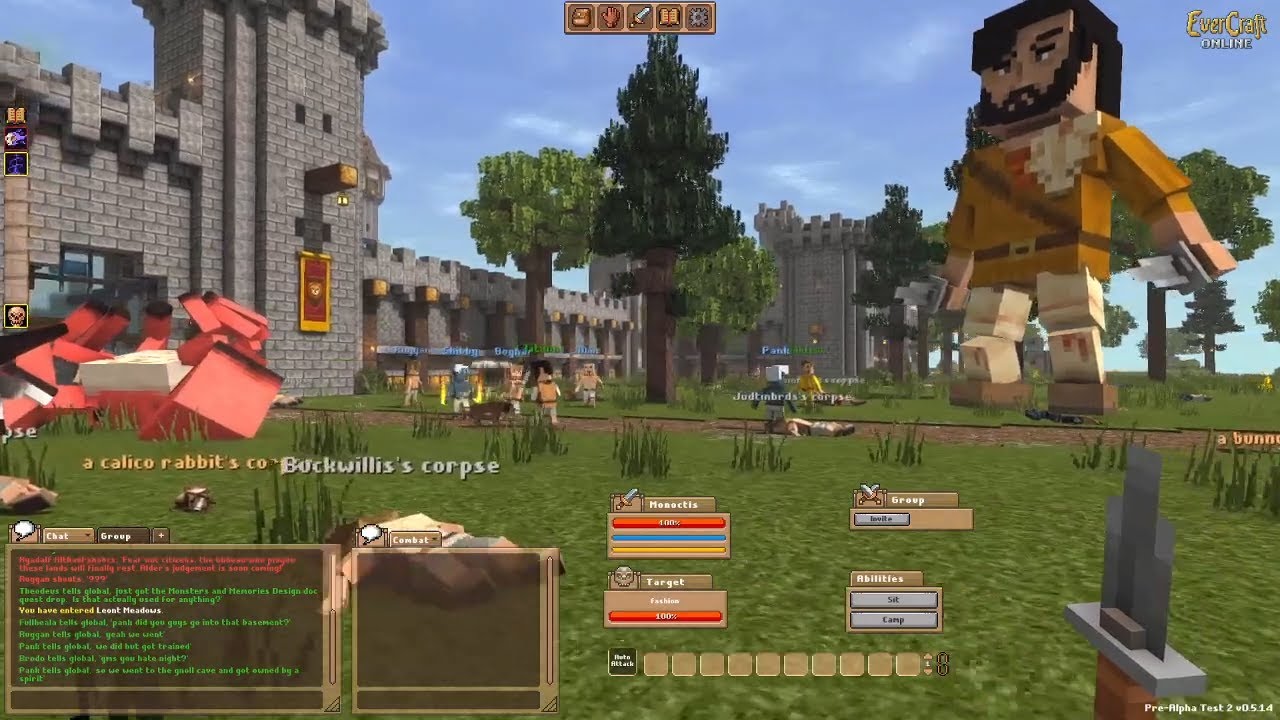 (EverCraft Online Pre-Alpha) EverQuest-inspired MMO - YouTube
