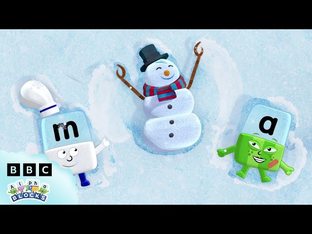 Winter Wonderland Stories | ABC | Learn to Read | @officialalphablocks ...