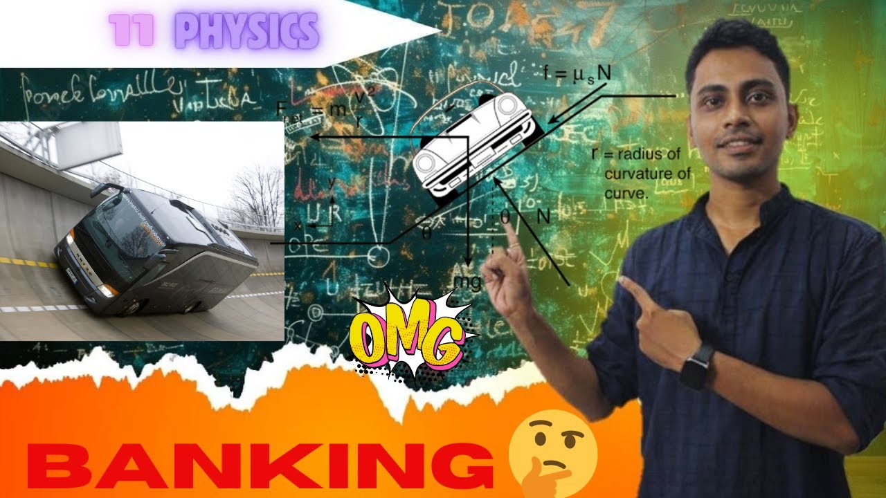 Banking Problems | Friction | Circular Motion | Laws of Motion ...