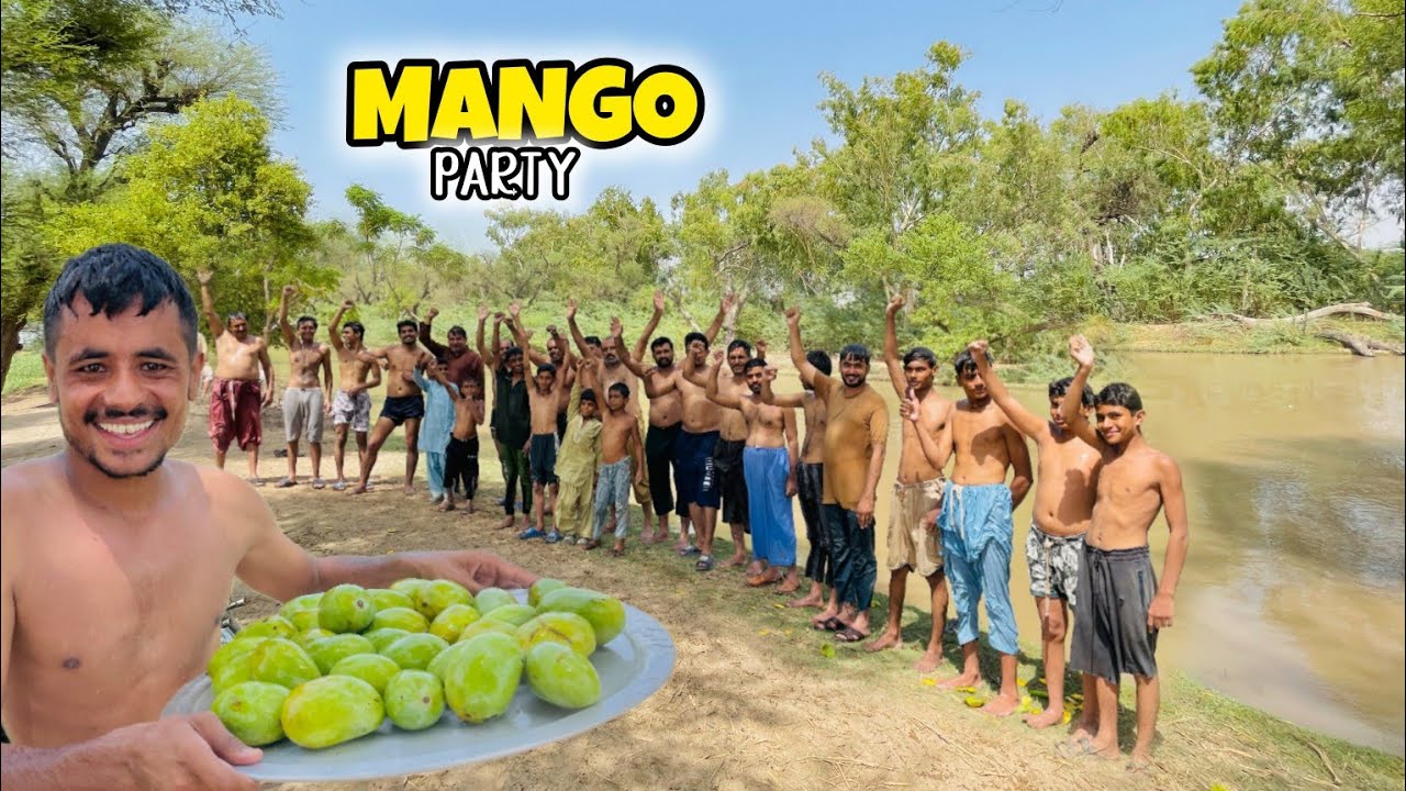 Enjoying Mango Party With Family At Abbasia Canal. - YouTube