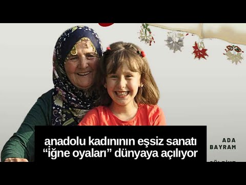Anadolu Kadınının Eşsiz Sanatı “İğne Oyaları” Dünyaya Açılıyor #iğneoyası #oya #shorts #adnanmemiş
