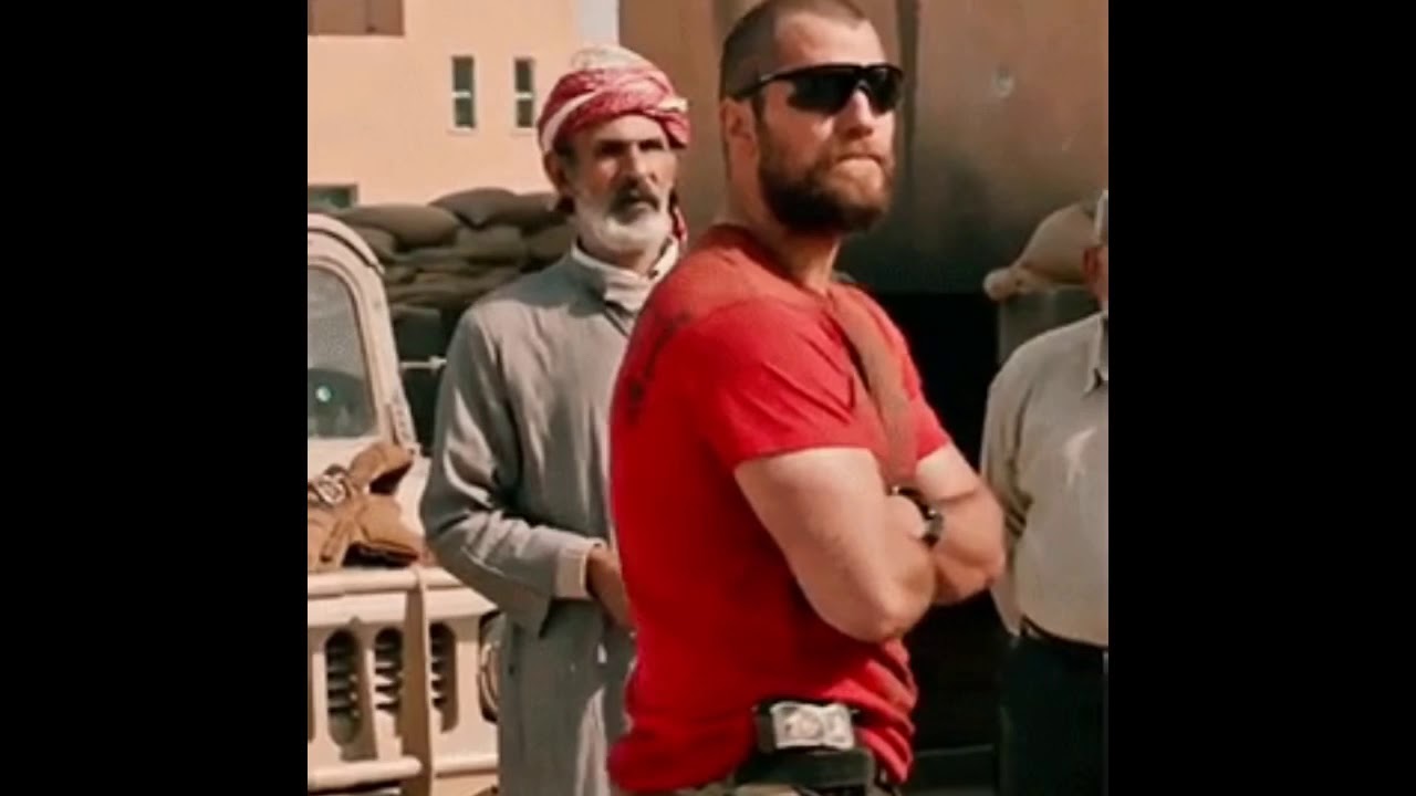 Henry Cavill as Captain Syverson, Sand Castle - YouTube