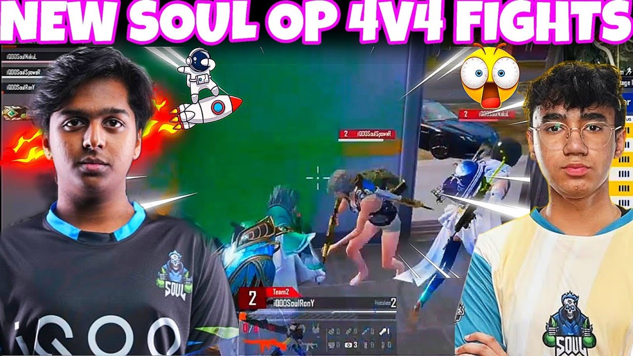 SOUL NEW TEAM AGGRESSIVE B2B SQUAD WIPE🚨 • NEW SOUL VS OLD SOUL FIGHT ...